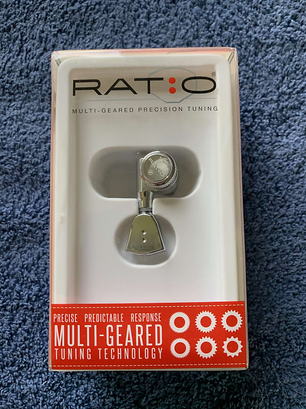 Graph Tech Ratio 3X3 Locking Tuners (Tulip) 2023 - Chrome | Reverb