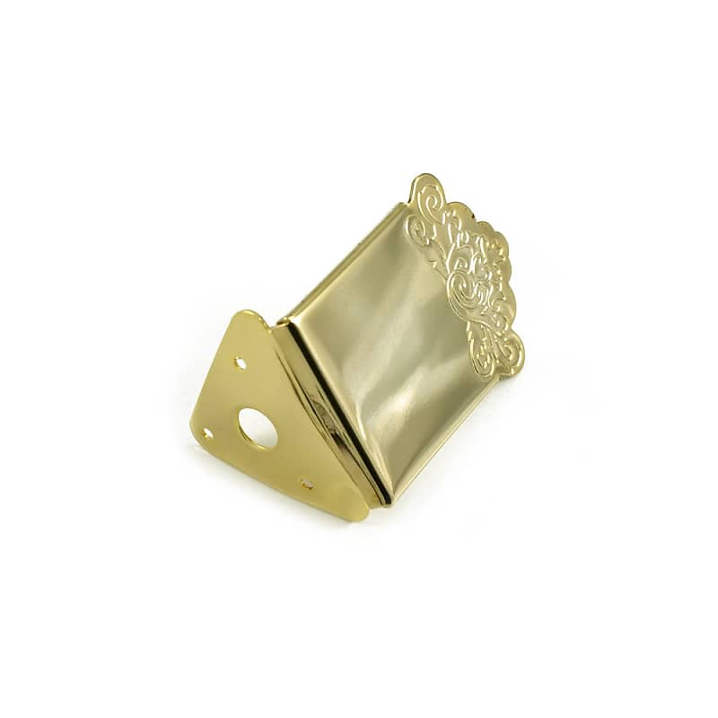 Mandolin Tailpiece-Gold | Reverb