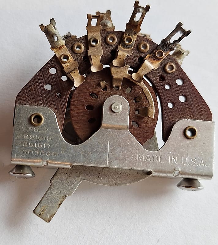 Vintage CRL 1452 3-way switch from PRE CBS Fender | Reverb Canada