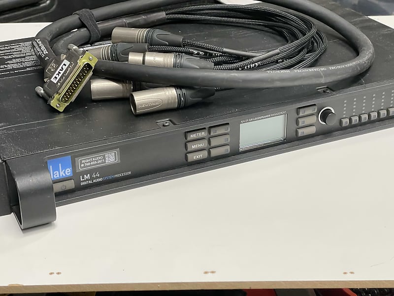 Lake LM44 PA management processor dante aes | Reverb Australia