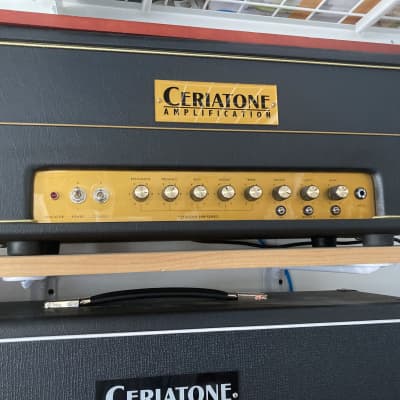 Ceriatone Molecular 100 hot rodded plexi Black | Reverb
