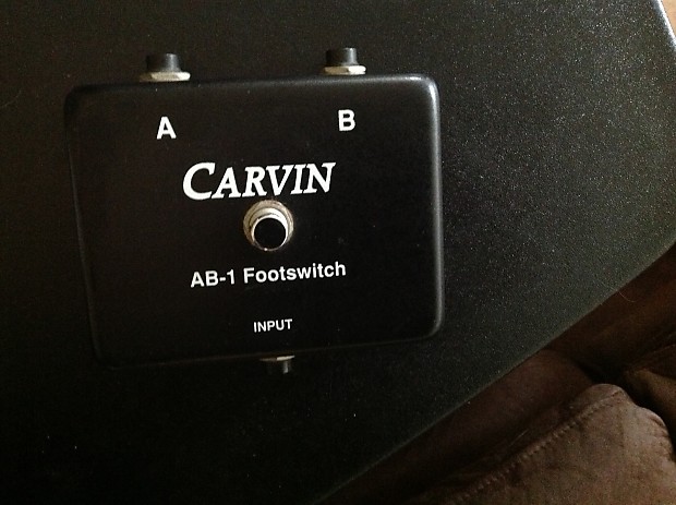 Carvin AB-1 A/B footswitch | Reverb