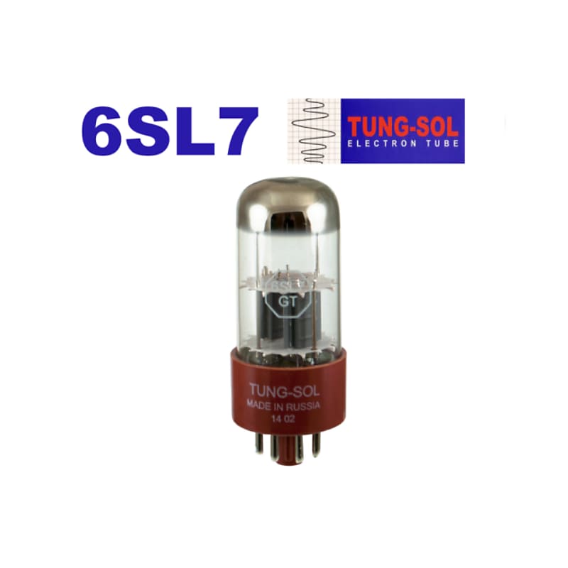 Tung-Sol 6SL7 Reissue Preamp Vacuum Tube | Reverb