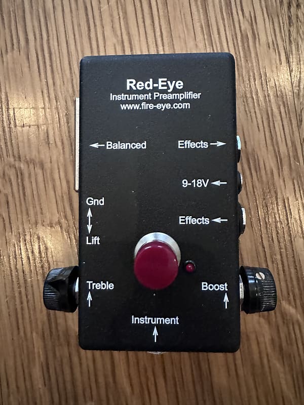 Fire-Eye Red-Eye Instrument Preamplifier 2023 | Reverb