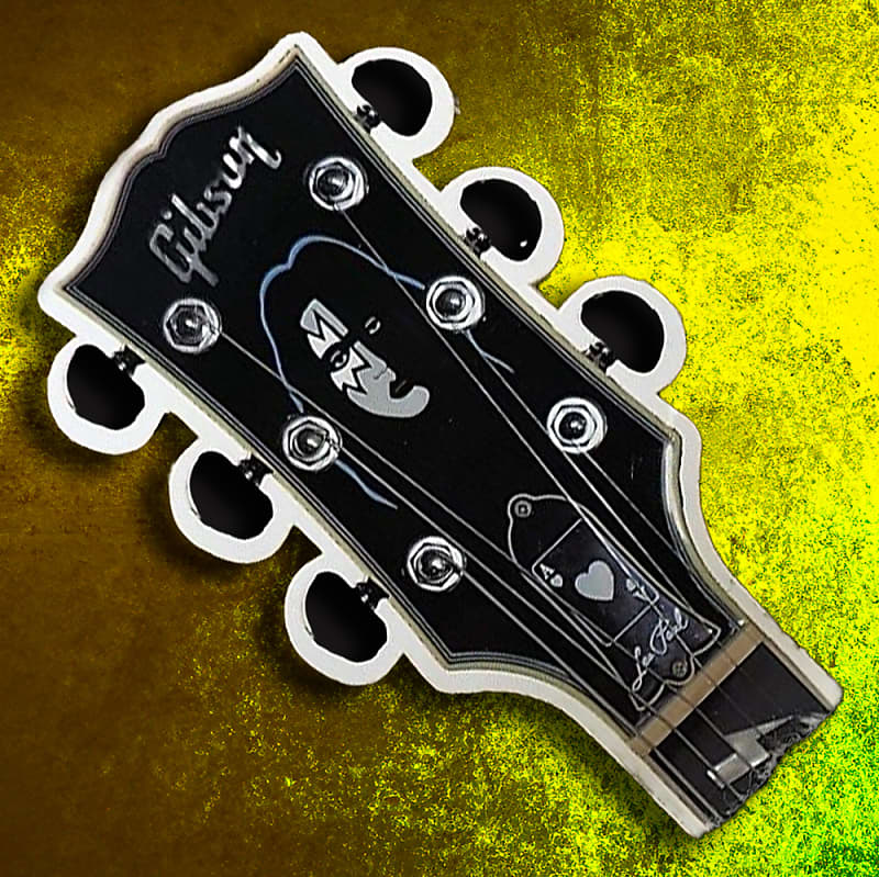 GIBSON KISS ACE FREHLEY LES PAUL STICKER INSANELY RARE | Reverb
