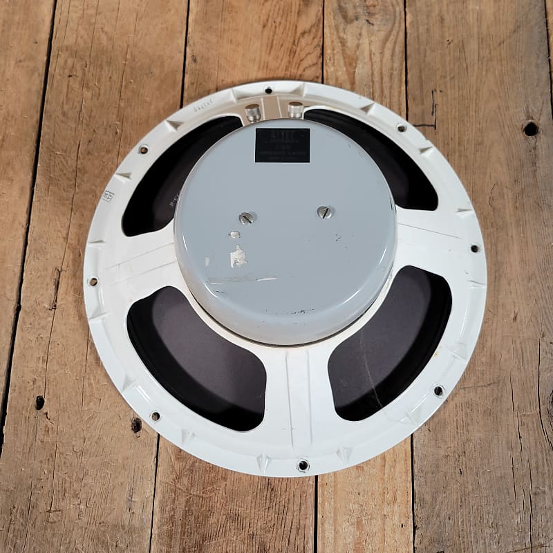 Altec Lansing 418B 15" 8 ohm Speaker 1977 - White | Reverb