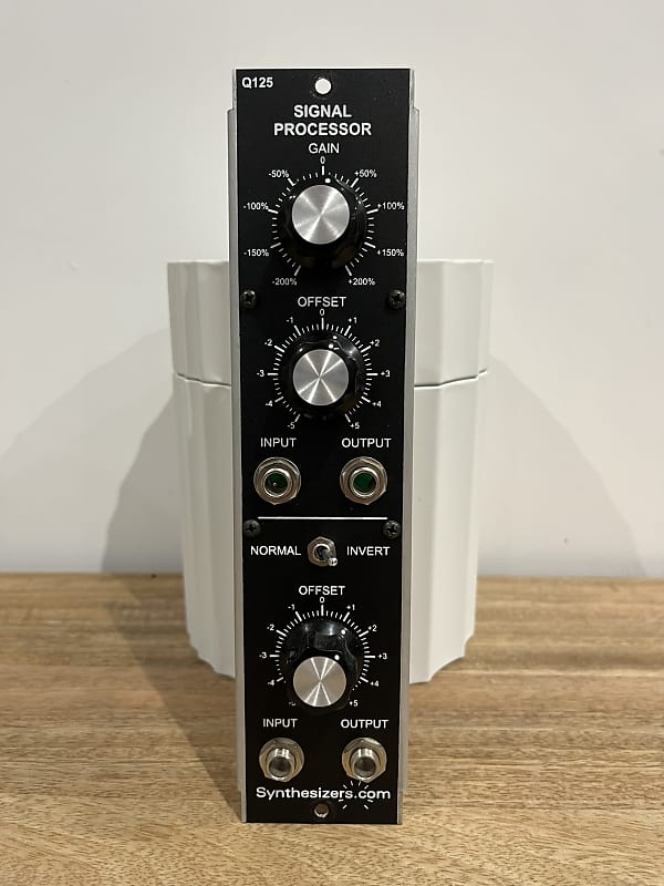 Synthesizers.com Q125 Signal Processor 5U Module - Black | Reverb UK