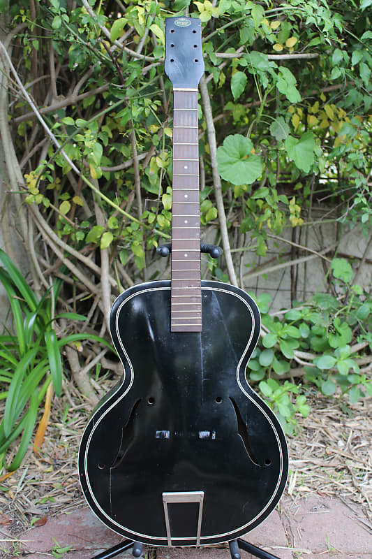 Rare Vintage 1940s Regal Tuxedo Archtop Project Harmony Kay | Reverb