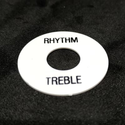 White Gibson Les Paul Rhythm/Treble Ring sticker | Reverb Deutschland