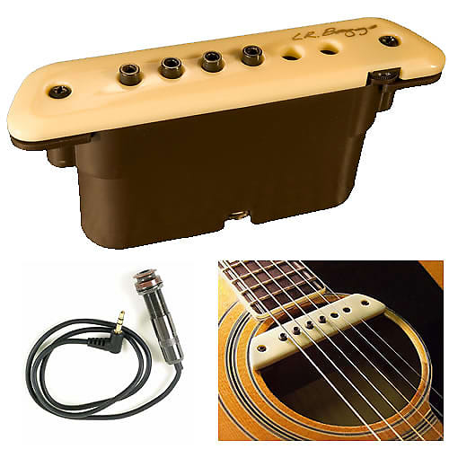 LR Baggs M1A Active Soundhole Magnetic Acoustic Guitar Pickup | Reverb