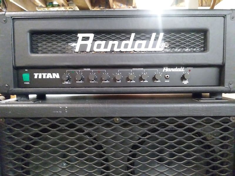 Randall XL Series 300W Titan Guitar Head Black | Reverb
