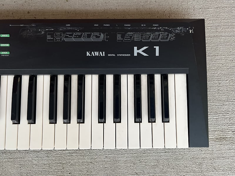 Kawai K-1 Digital Synthesizer 1980’s Japan Made | Reverb