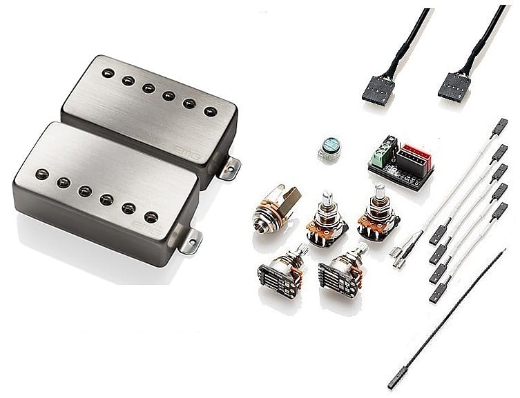 EMG Revelation Rev Set Brushed Chrome Prashant Aswani Passive | Reverb