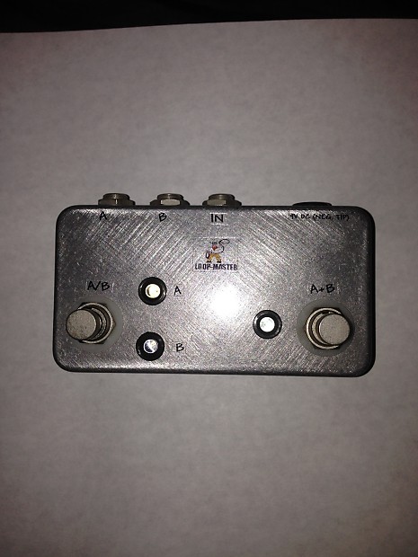 Loop-Master ABY Box Pedal (LED Version) 2000s Silver | Reverb