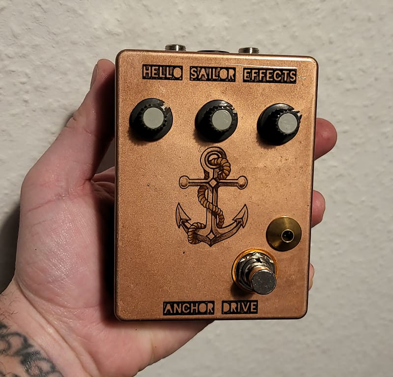 Hello Sailor Effects Anchor Drive Aged Bronze | Reverb