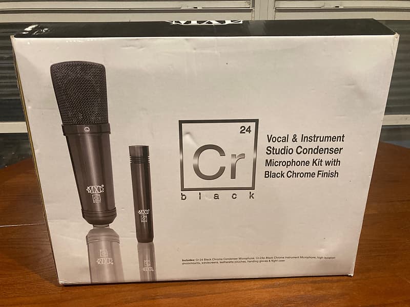 Marshall MXL Cr-24 Black Chrome Vocal & Instrument Microphone | Reverb