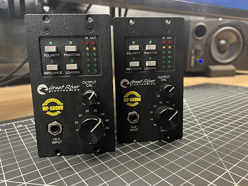 (2) Great River MP-500NV 500 Series Mic Preamp Modules | Reverb