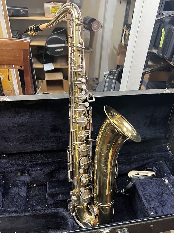Conn Shooting star Tenor sax overhauled 50’s Lacquered | Reverb