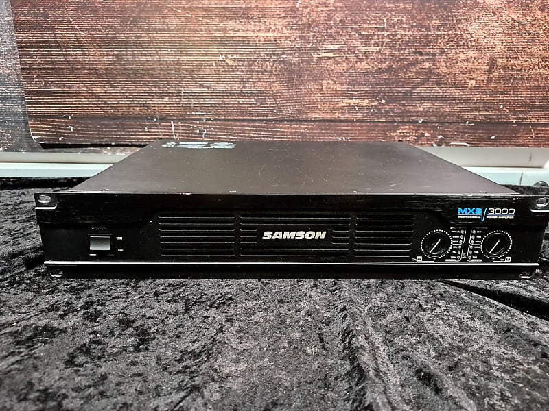 Samson MXS3000 Power Amplifier (Tampa, FL) | Reverb