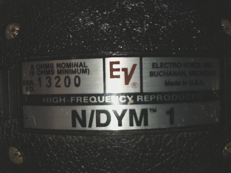 Electro-Voice N/DYM 1 | Reverb