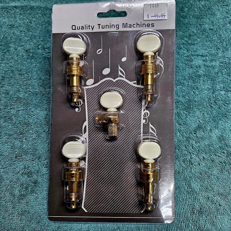 Der Jung Gold 5String planetary pegs geared 5th. 2023 | Reverb Canada