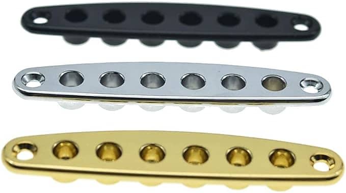 Guitar Bridge String Thru Body Ferrule Plate Guitar String | Reverb