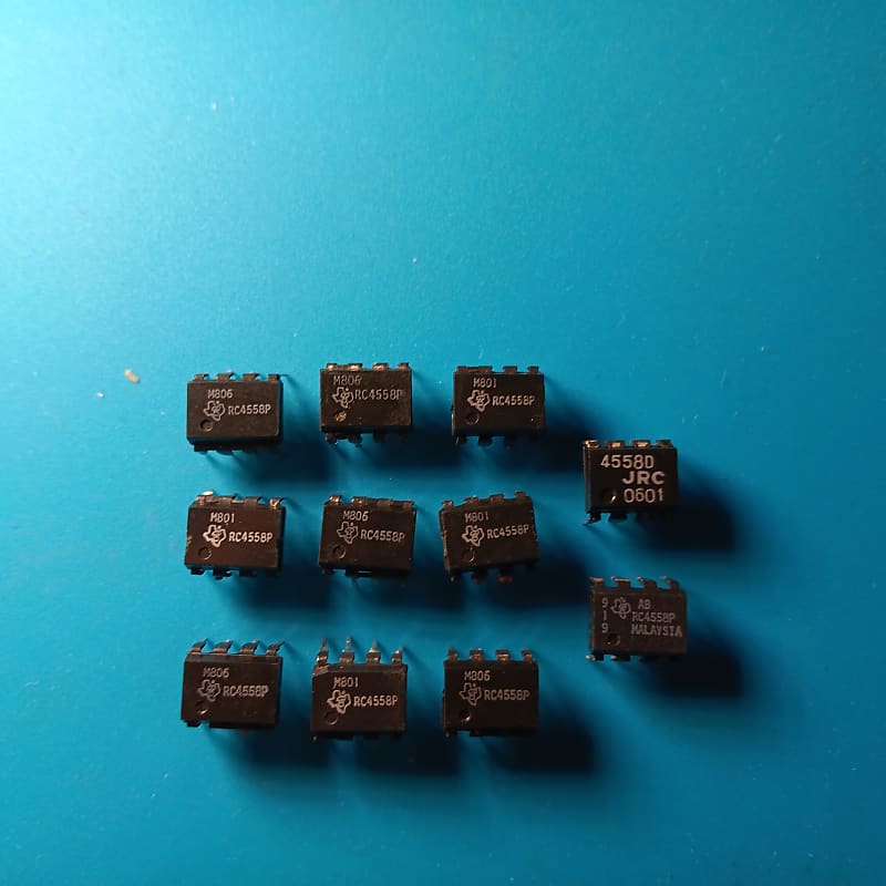 Texas Instruments RC4558P 1978-1980 | Reverb