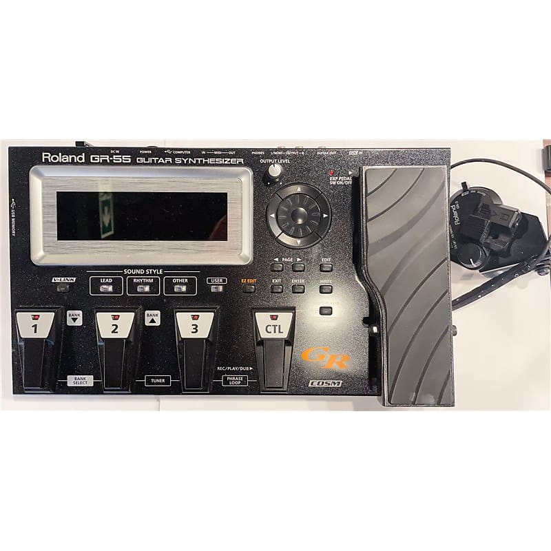 Roland GR55 Guitar Synthesizer with GK3 Pickup, Second-Hand | Reverb