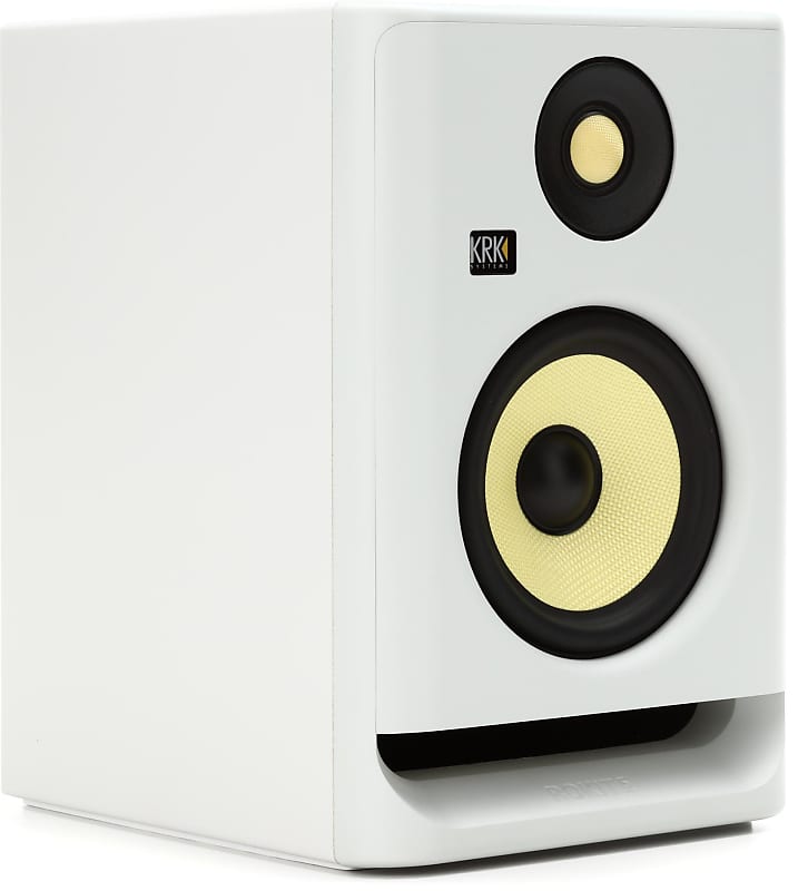 KRK ROKIT 5 G4 5 inch Powered Studio Monitor - White Noise | Reverb