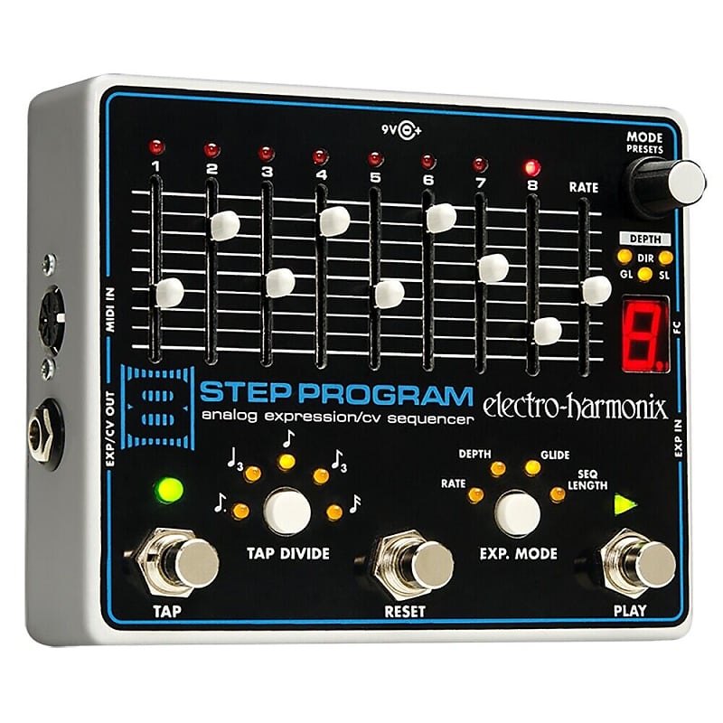 Electro-Harmonix 8-Step Program Analog Expression Sequencer | Reverb