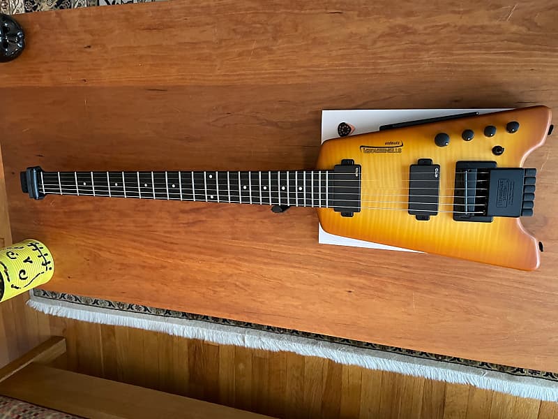 Steinberger Synapse Transcale ST-2FPA Custom Amber Flame 2016 | Reverb