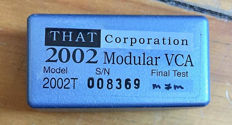 That Corp / SSL Custom Built VCA for SSL Desks 2002 Blue | Reverb