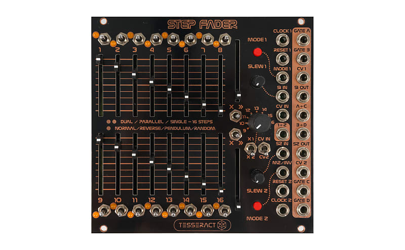 Tesseract Modular Step Fader Dual Sequencer [USED] | Reverb