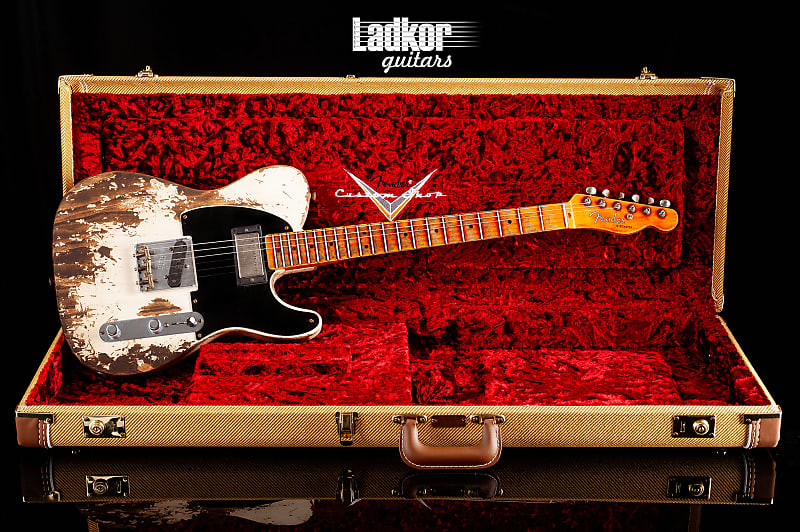 2021 Fender Custom Shop 1951 Telecaster HS Super Heavy Relic | Reverb