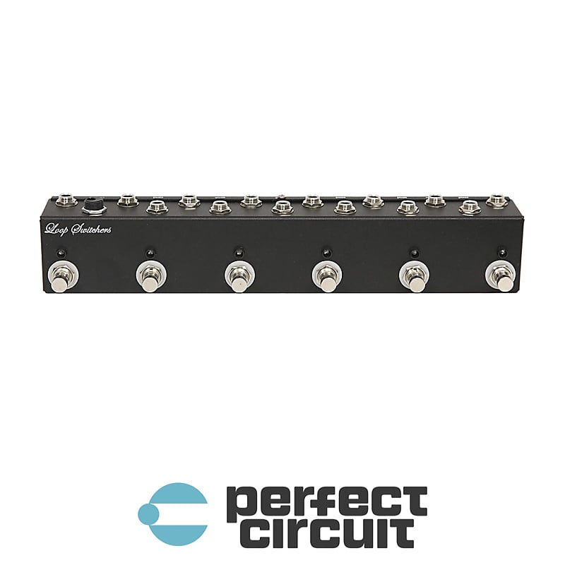 Loop Switchers 6 Channel True Bypass Strip - Handwired [DEMO] | Reverb