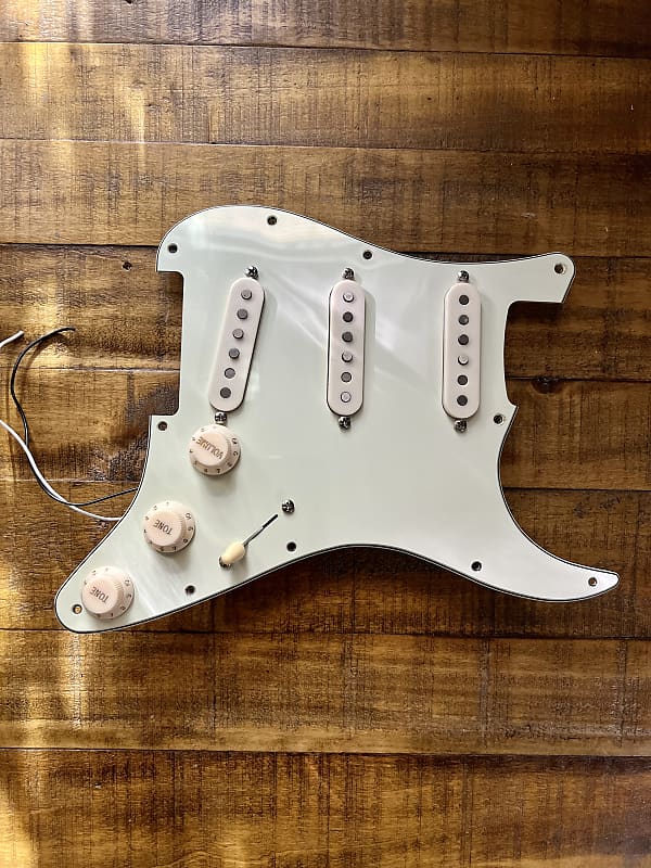Loaded Fender Stratocaster SSS Pickguard | Reverb