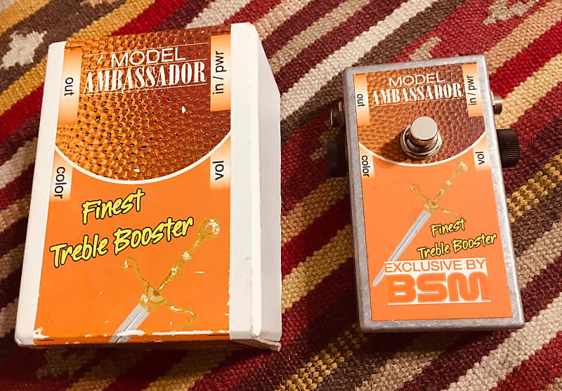 BSM AMBASSADOR Mid-Voiced Treble Booster | Reverb UK