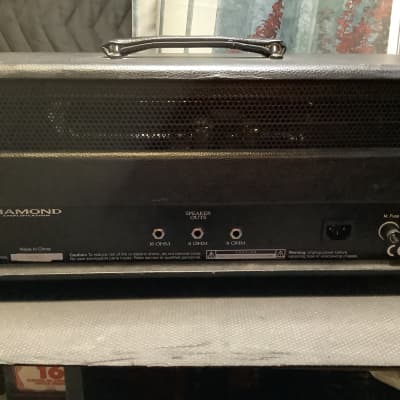 Diamond Assassin Tube Amplifier Head Black | Reverb