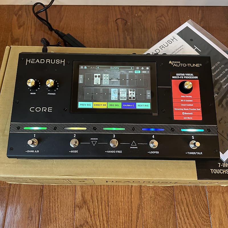 Headrush Core Multi-Effects Pedalboard & Vocal Processor | Reverb