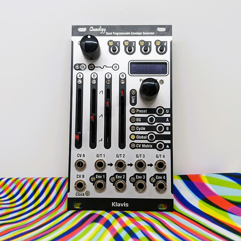 Klavis Quadigy // quad 7-stage envelope generator | Reverb