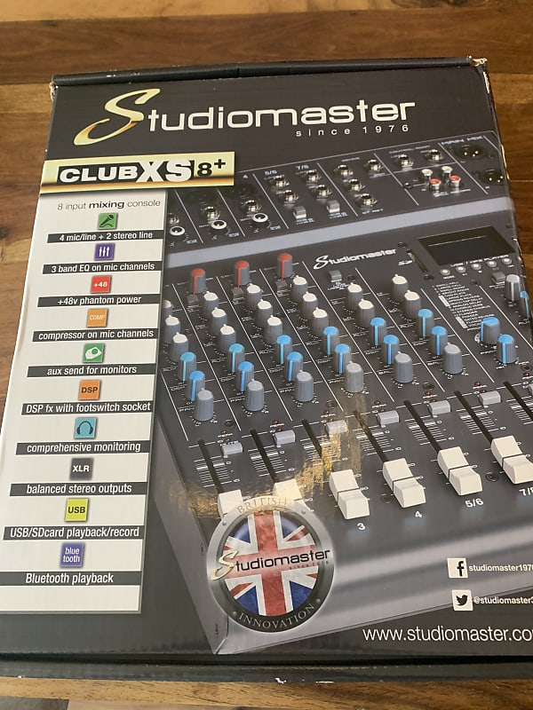 Studiomaster Club XS 8+ | Reverb UK
