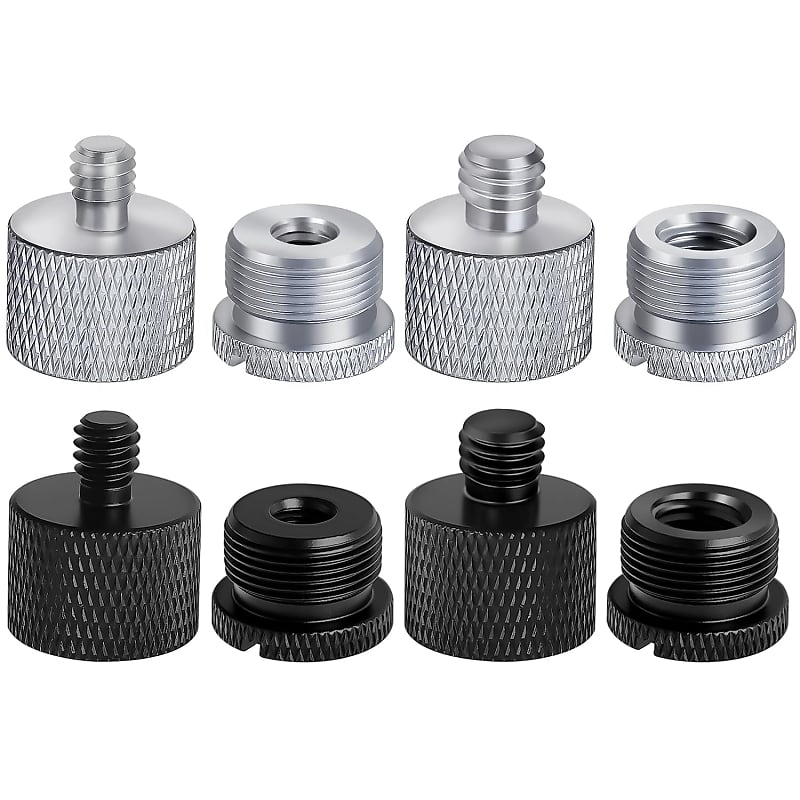 8 Pack Mic Stand Adapter, Microphone Stand Thread Adapter, | Reverb