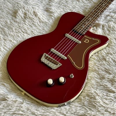 1990s Danelectro U2 Reissue Red | Reverb
