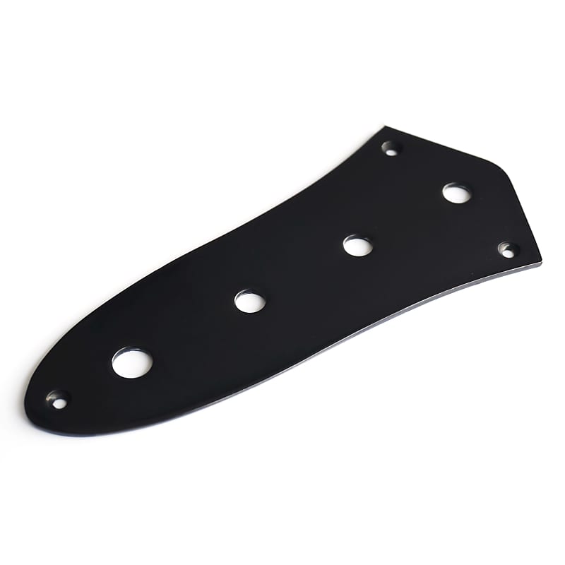 Jazz Bass Control Plate Black | Reverb