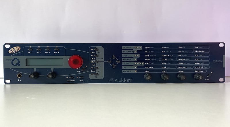 Waldorf Micro Q Rackmount synthesizer with issue ! | Reverb Canada