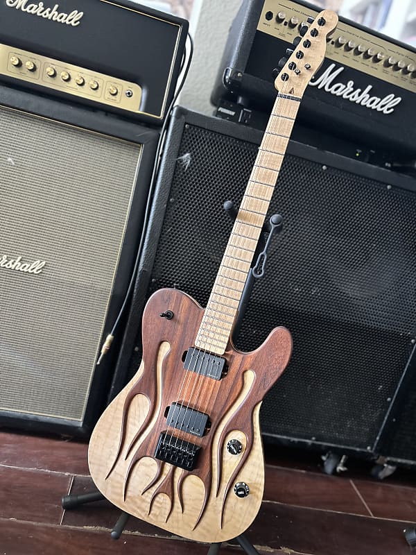 Custom Flame Telecaster - Natural | Reverb