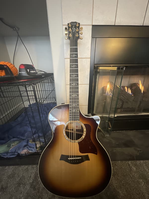 Taylor Custom 414ce V-Class Special Auditorium 2021 - Shaded | Reverb