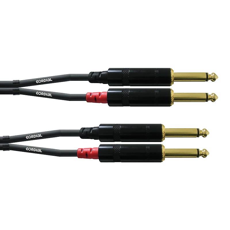 Cordial CFU 1.5 PP Twin Audio Cable 1,5 m Rean - Audio Cable | Reverb