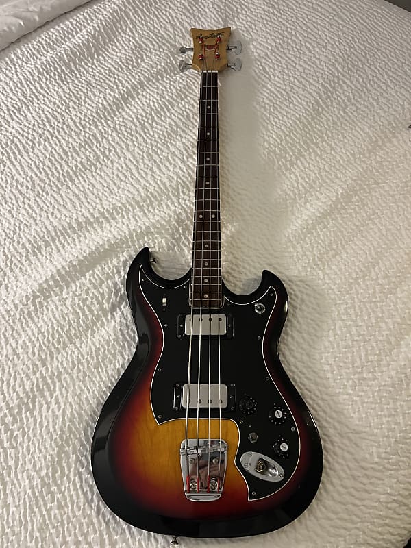 Hagstrom HII-N Bass 1970’s | Reverb