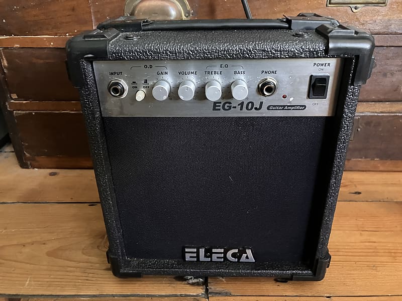 Eleca EG-10J Small Guitar Practice Amp Amplifier Pre Owned | Reverb